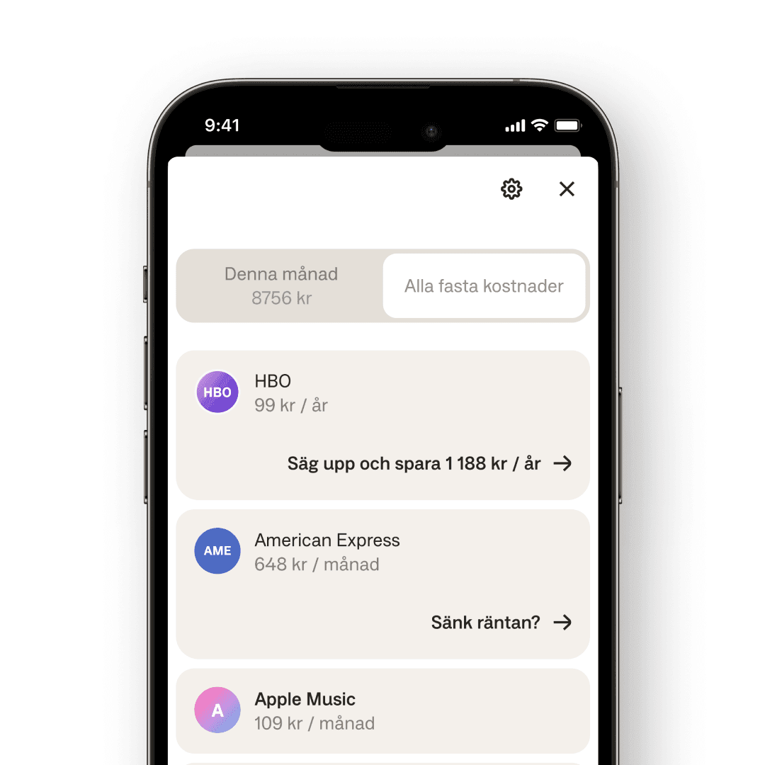 Dina pengar | Anyfin
